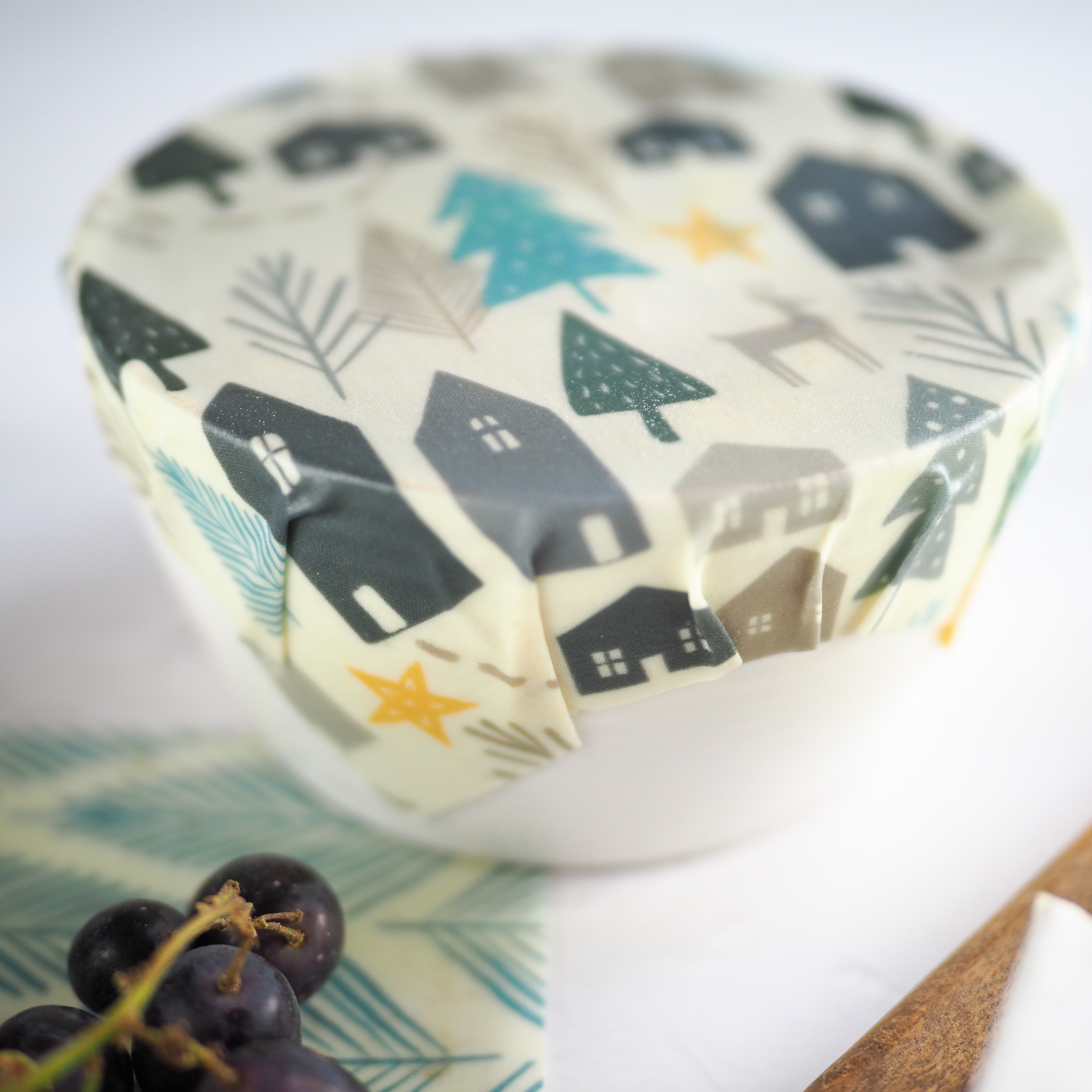Beeswax Food Wraps (Winter - Teeny 5 Pack) – BeeBee & Leaf